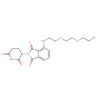 Pomalidomide-PEG2-C2-Br – Tenova Pharma
